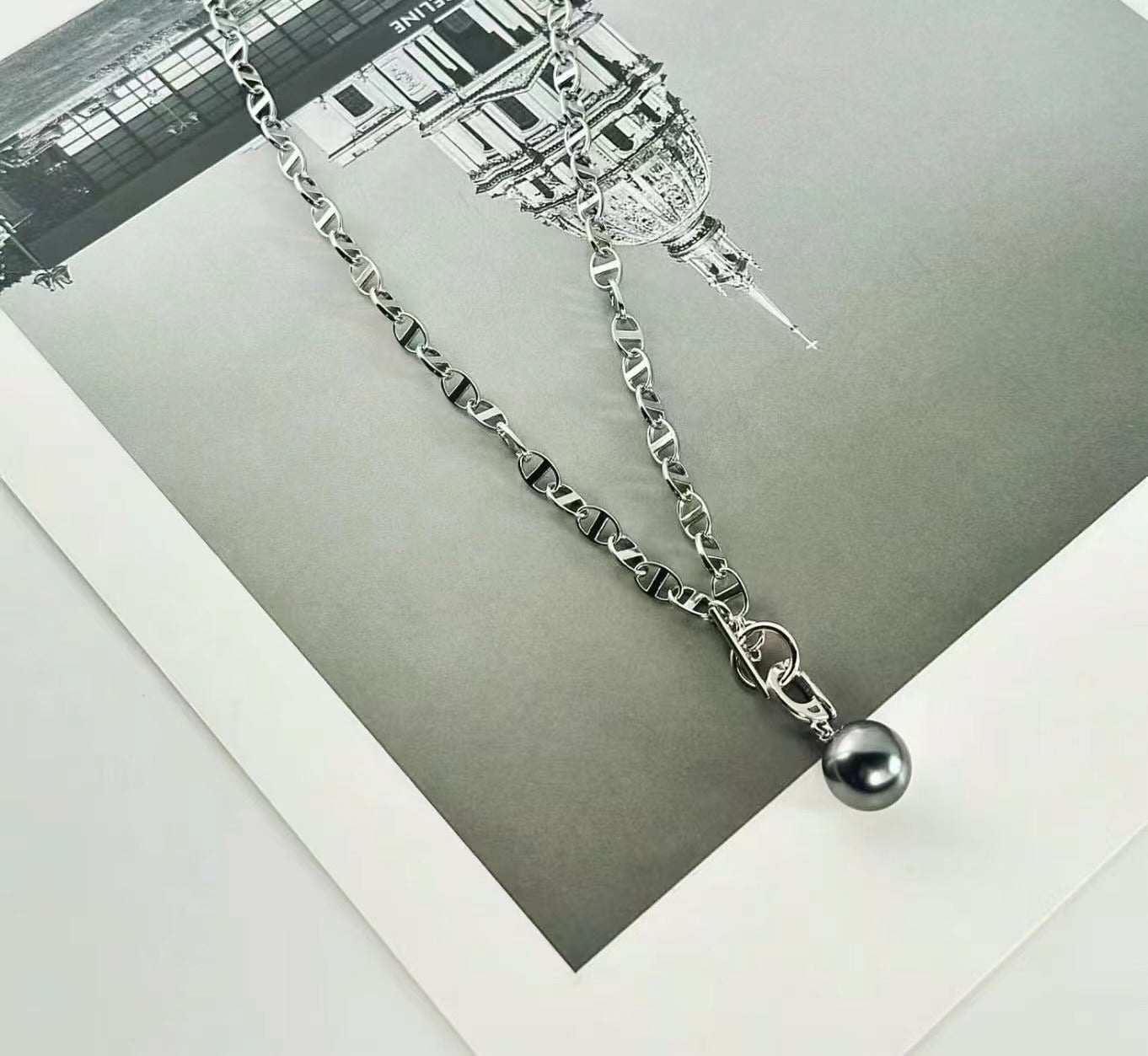 Tahiti Baroque Pendant: 10mm AAA+ High-quality Sea Pearl – CoralLustre